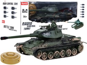 HračkyZaDobréKačky RC Tank T-34 1:28 kamufláž