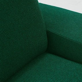 Super strečové potahy HARMONIA zelená taburet (40 - 60 cm)