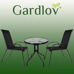 Gardlov Sestava balkonového nábytku - stůl + 2 židle 23461