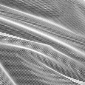 Bílá záclona na flex pásce TONIA 140x270 cm