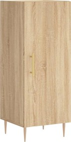 vidaXL Skříň highboard 34,5 x 34 x 180 cm kompozitní dřevo [3189624] Barva: šedá sonoma