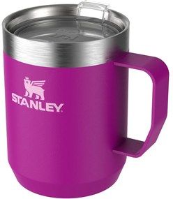 Růžový termo hrnek z nerezové oceli 230 ml Stay-Hot Camp Mug Violet Blossom – Stanley