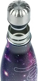 BAAGL Termoláhev s kovovým víčkem Galaxy 500 ml