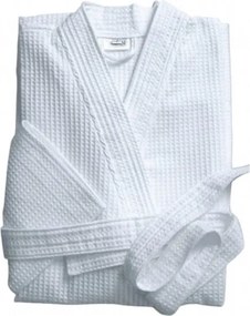 Praktik Vaflový župan kimono Praktik bílá velikost S