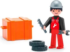 EFKO Figurka Igráček Automechanik / Kloubová / Povolání / 7,5 cm / s d