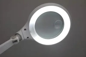 Maul Iris 8261202 bílá / LED lampa s lupou / stmívatelná
