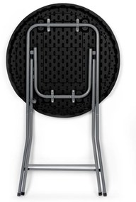 Koktejlový stolek GALA 80 cm černý
