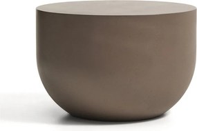 Betonový kulatý zahradní konferenční stolek ø 60 cm Garbet – Kave Home
