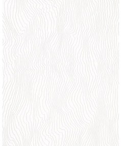 Vliesová tapeta bílá, perleťová grafická 31831 / Tapety na zeď Schöner Wohnen (0,53 x 10,05 m) Marburg