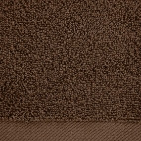 Ručník Smooth 2 50x90 37 hnědý 500 g/m2 froté Eurofirany