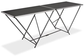 Skládací tapetovací stůl MDF a hliník 200 x 60 x 78 cm 142920