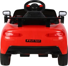 LEAN CARS Elektrické vozidlo na baterie 915 červené