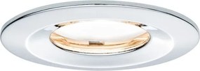 P 93883 Zápustné svítidlo LED Coin Slim IP65 kulaté 6,8W chrom 1ks stmívatelné - PAULMANN