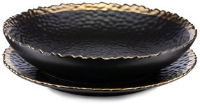 Hluboký keramický talíř Kati 26 cm černý