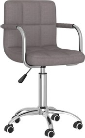 Otočná kancelářská židle taupe textil 334676