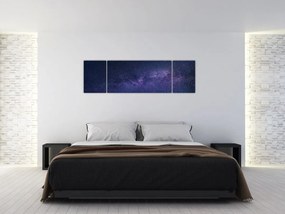 Obraz galaxie (170x50 cm)