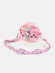 Sinsay - Láhev na pití s držadlem a brčkem Hello Kitty - vícebarevná