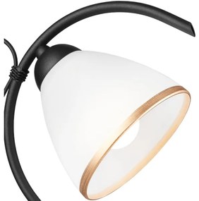 Stolní lampa RETRO II 1xE27/60W/230V černá matná