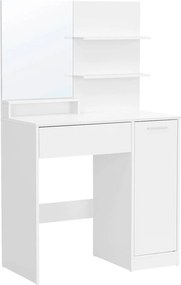 XXXLutz TOALETNÍ STOLEK, bílá, 80/40/132 cm Boxxx - Online Only toaletní stolky - 002543007129
