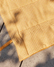 Přenosná deka pro domácí mazlíčky furta 50 x 70 cm hořčicová MUZZA