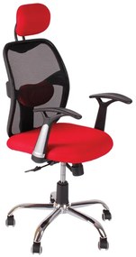Kancelářská židle JEREMY cerv - červená