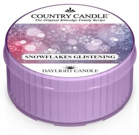 Country Candle Vonná Svíčka Snowflakes Glistening, 35 g