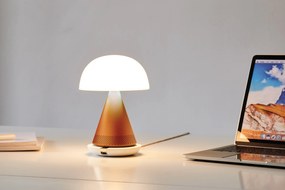 Led lampa Mina Audio s bluetooth reproduktorem L hliník