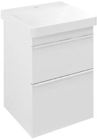 Sapho Sitia - Umyvadlová skříňka 70x46x44 cm, 2 zásuvky, matná bílá SI050-3131