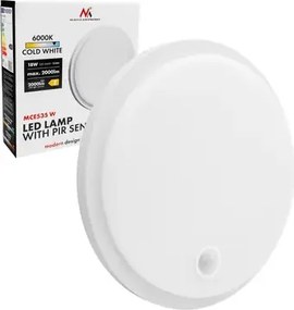 MCE535 W bílá / Venkovní LED svítidlo / PIR senzor pohybu
