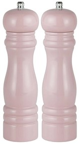 IB Laursen Sada 2 dřevěných růžových mlýnků na sůl a pepř PINK
