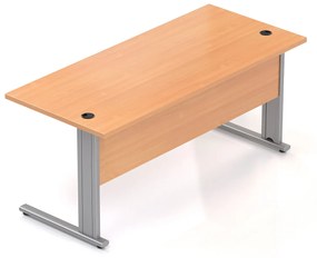 NABYTEK-DESIGNOVY.CZ - BPR16 12 - Kancelářský stůl Komfort, kovová podnož, 160x70x76cm, javor
