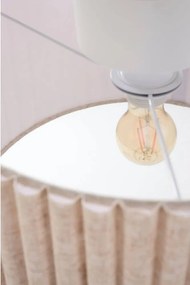 Béžové lněné stropní svítidlo ø 40 cm Alina – Jotex