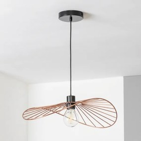 Brilagi - LED Lustr na lanku CERIA WIRE 1xE27/40W/230V 40x56 cm bronz