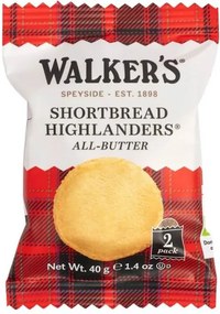 Shortbread Highlander sušenky kulaté 40g v celofánu - Walkers