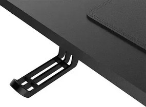 ULTRADESK Uplift černá / Herní stůl / 160 x 75 x 74 - 116 cm / nastavi