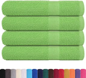 Ručníky FROGN 4 ks jablečně zelené 100x200 cm 360 g/m² 137035