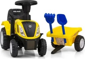 Odrážedlo traktor New Holland T7 / žluté