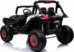 LEAN CARS Akumulátorové auto XMX603 4x4 s panelem MP4, bílé