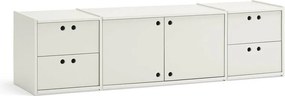 Krémový TV stolek 157x42x40 cm Wally – Teulat