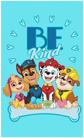 Dětský ručník Tlapková patrola - Paw Patrol - motiv Be Kind - 100% bavlna - 30 x 50 cm