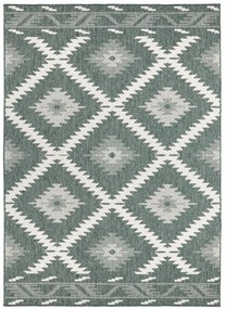 Hanse Home, Kusový koberec Twin Supreme 103431 Malibu green creme – na ven i na doma, 80x250, zelená, chodba / předsíň