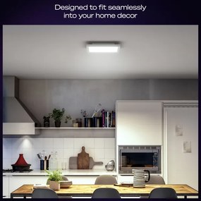 Philips - LED Stmívat. stropní svítidlo Hue AURELLE LED/19W/230V 30x30 cm bílá