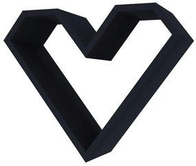 Police ve tvaru srdce ARIZA barva černá