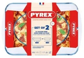 SADA 2x Pekáč PYREX 3,7/2,2 l