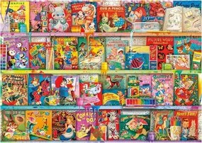 EDUCA Puzzle Kýčovitý zábavný knižní kout / 1500 dílků