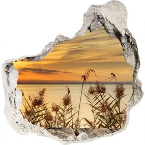 Wallmuralia Samolepící nálepka Molo nad jezerem 75x75 cm