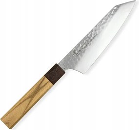 Nůž WA-Kengata Santoku 160mm, Sakai Takayuki VG-10 Zelkova Oktagon