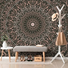 Samolepící tapeta Mandala ve vintage stylu - 300x200 cm