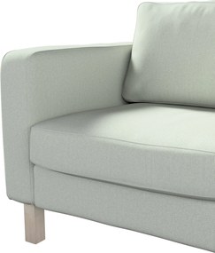 Potah na křeslo IKEA Karlstad, krátký barva modrá látka pletený vzor