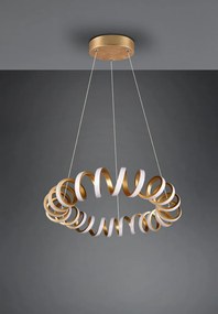 LED závěsné svítidlo ve zlaté barvě ø 55 cm Curl – Trio